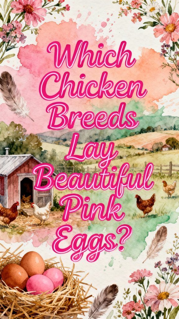 Which Chicken Breeds Lay Beautiful Pink Eggs?