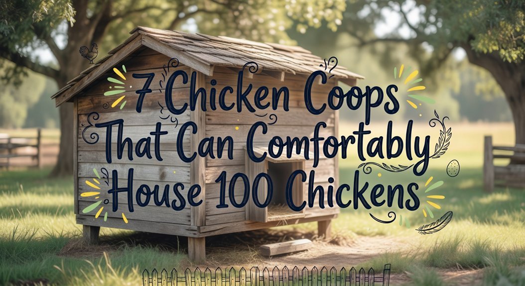 7 Chicken Coops That Can Comfortably House 100 Chickens